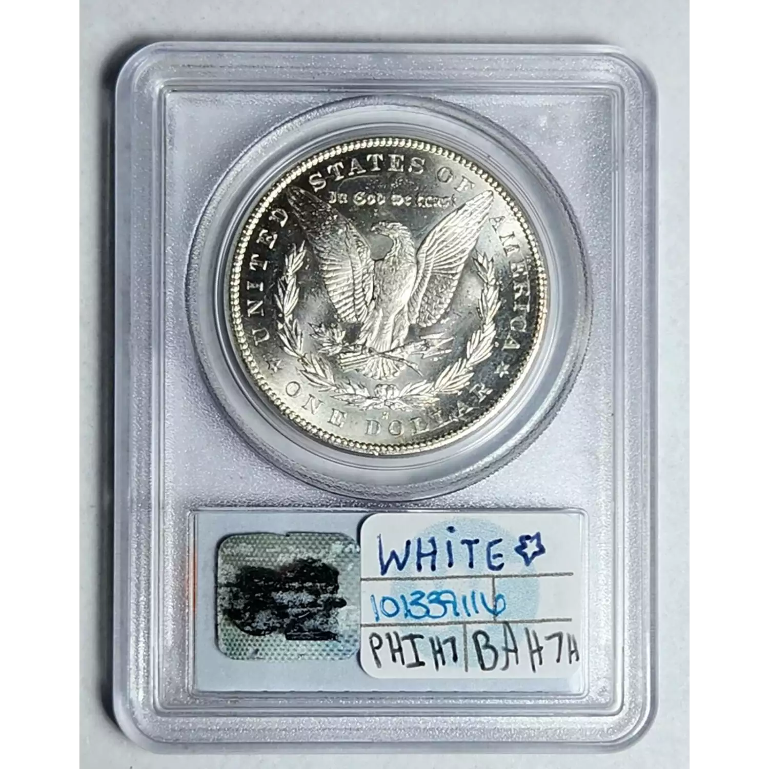 1895-S Morgan Silver Dollar PCGS MS-64 - WHITE - CAC CAC - Bob Paul ...