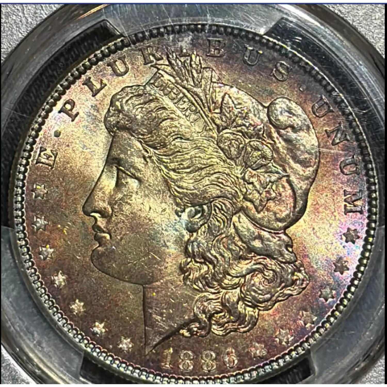 1886 Morgan Silver Dollar PCGS MS-64 - Bob Paul Rare Coins