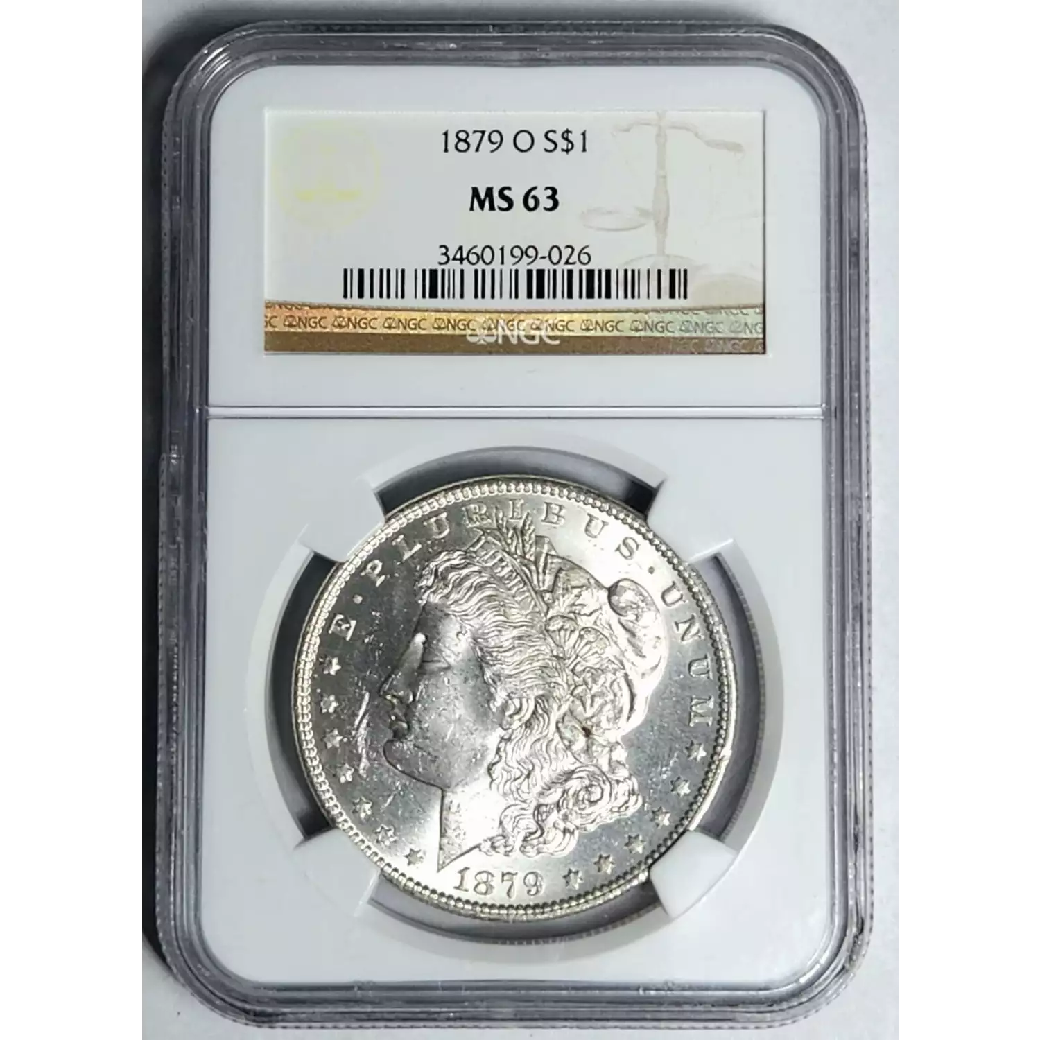 1879-O Morgan Silver Dollar NGC MS-63 - Bob Paul Rare Coins