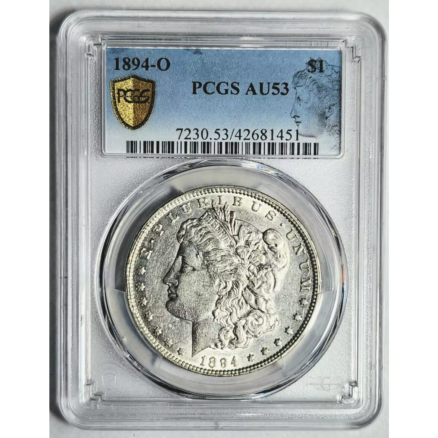 1894-O Morgan Silver Dollar PCGS AU-53 - Bob Paul Rare Coins