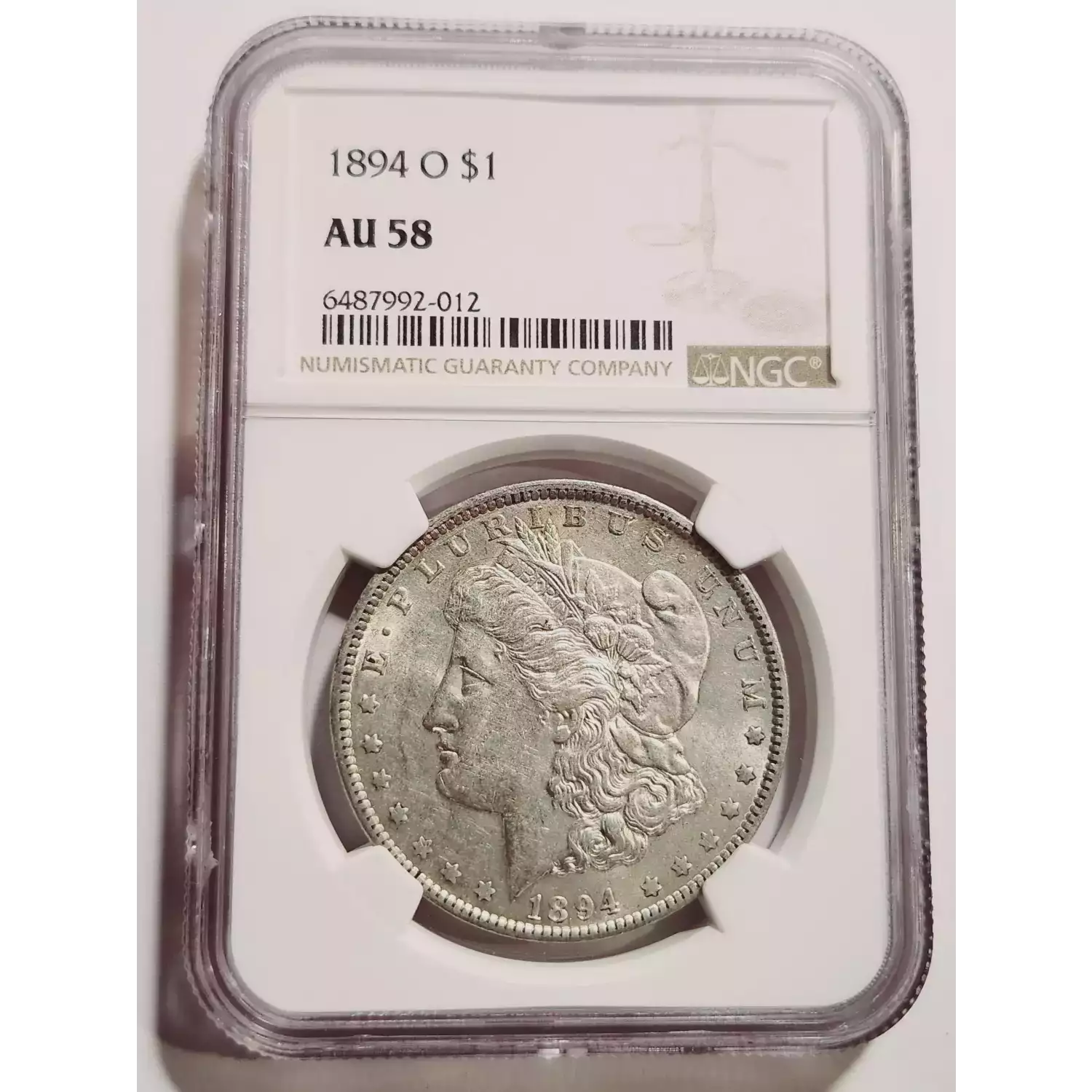 1894-O NGC AU-58 Morgan Silver Dollar - Bob Paul Rare Coins