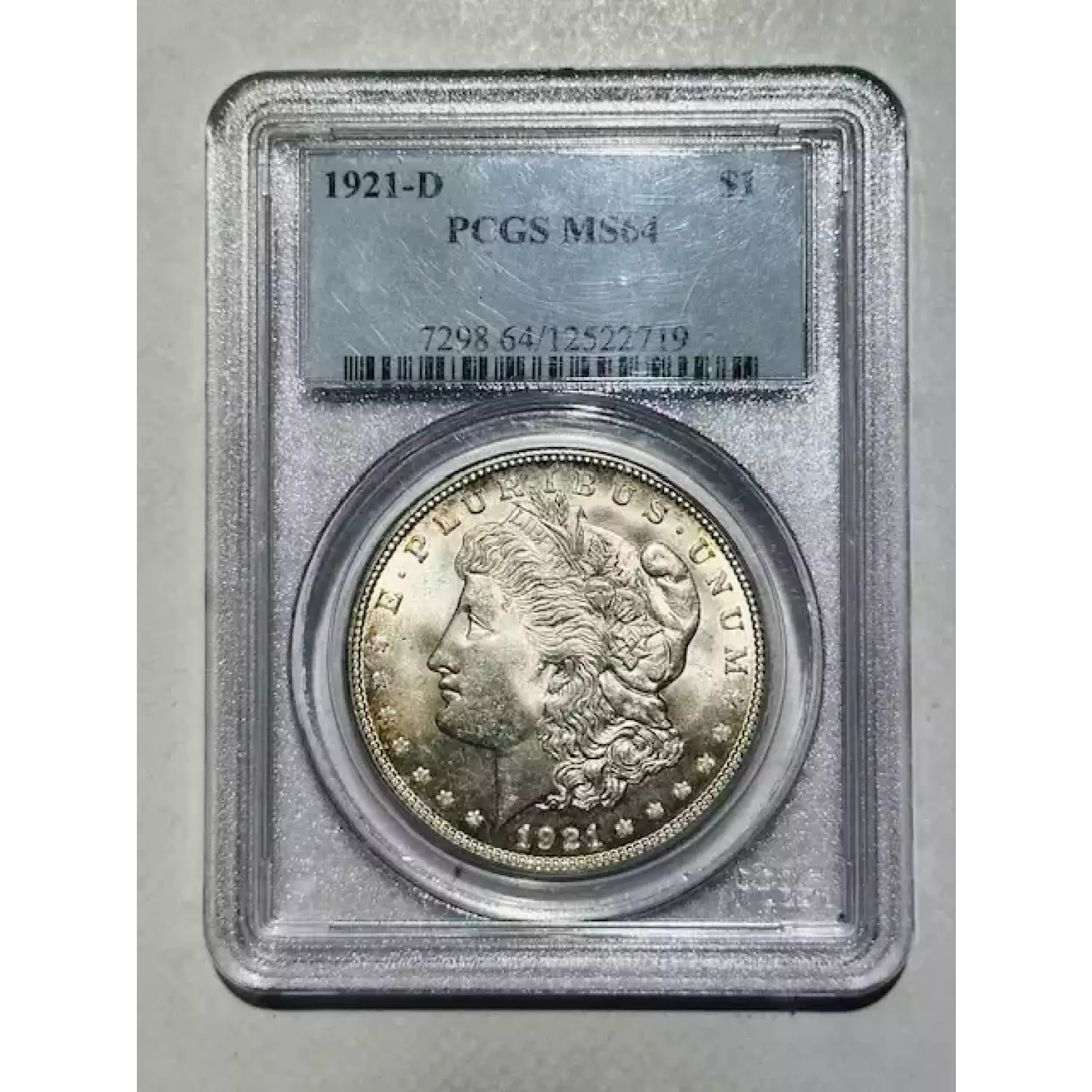 1921-D Morgan Silver Dollar PCGS MS-64 - Bob Paul Rare Coins