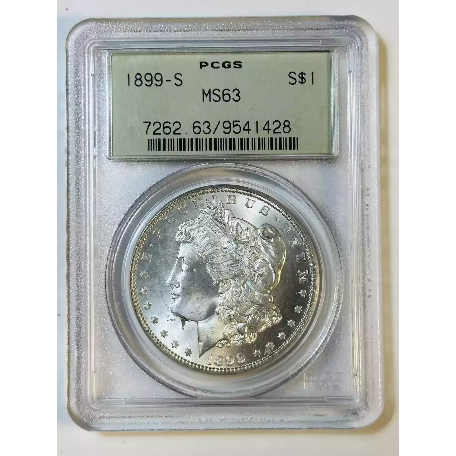 1899-S Morgan Silver Dollar PCGS MS-63 - Bob Paul Rare Coins