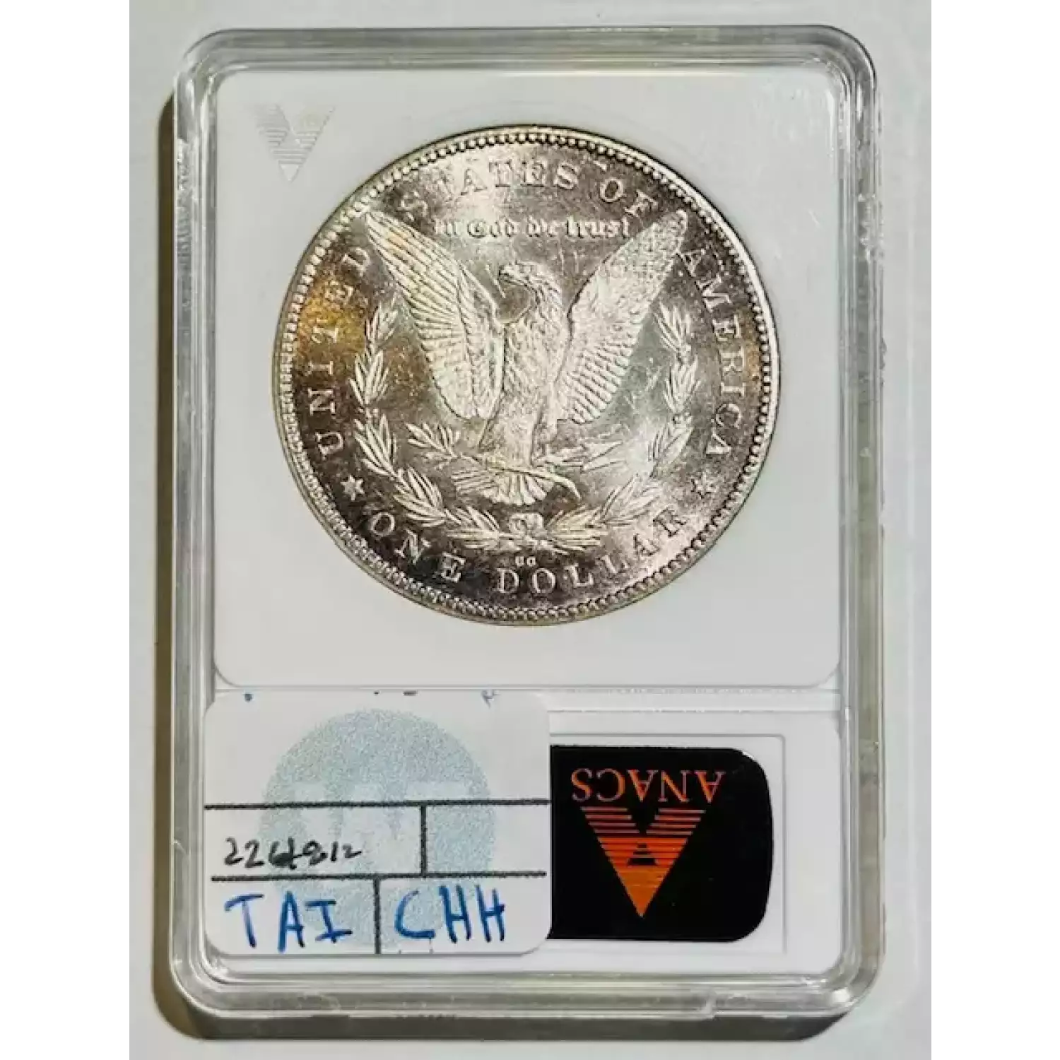 1878-CC Morgan Silver Dollar ANACS MS-62 Soap Box - Bob Paul Rare Coins