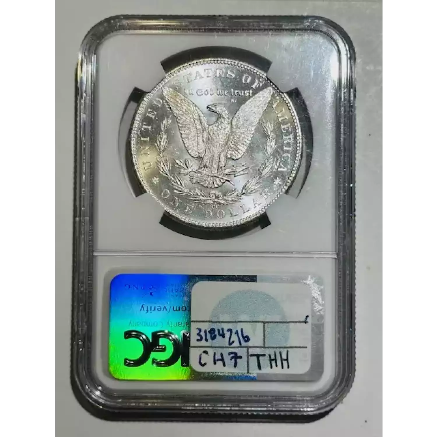 1884-CC Morgan Silver Dollar NGC MS-65 PL Sight White - Bob Paul Rare Coins