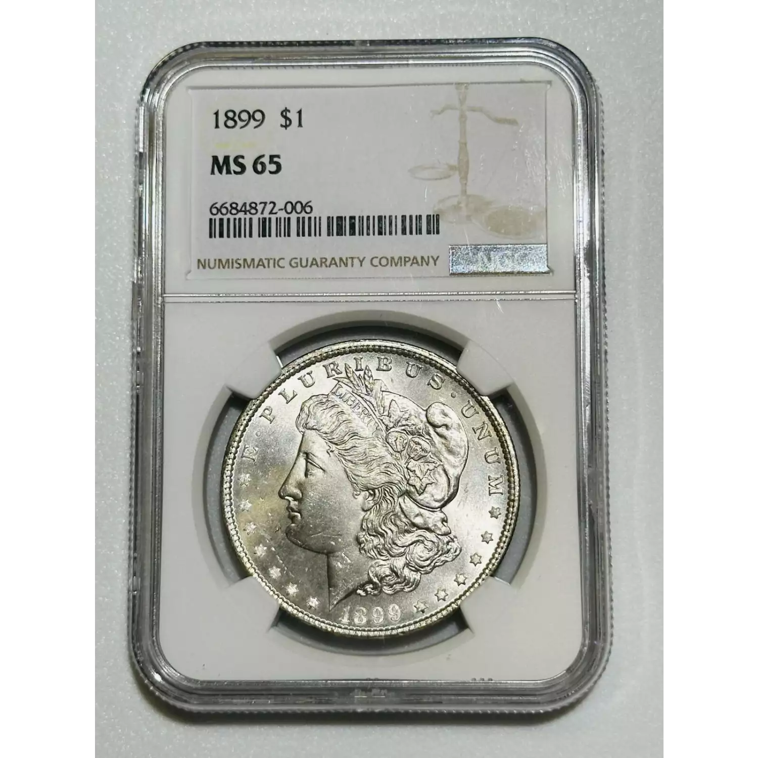 1899 Morgan Silver Dollar NGC MS-65 - Bob Paul Rare Coins