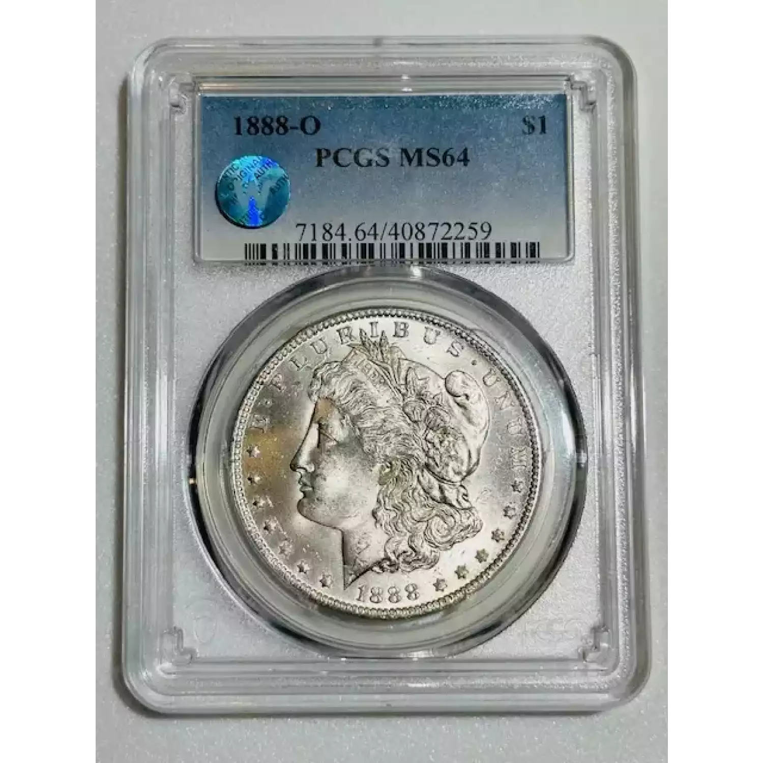 1888-O Morgan Silver Dollar PCGS MS-64 Sight White - Bob Paul Rare Coins