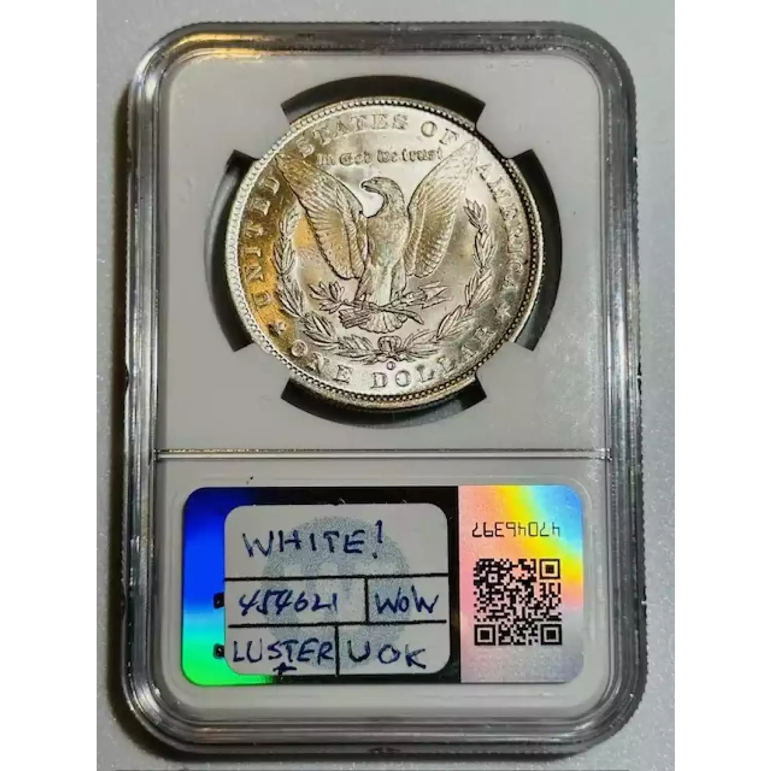 1889-O Morgan Silver Dollar NGC MS-64 White Morgan! Great Luster! - Bob ...