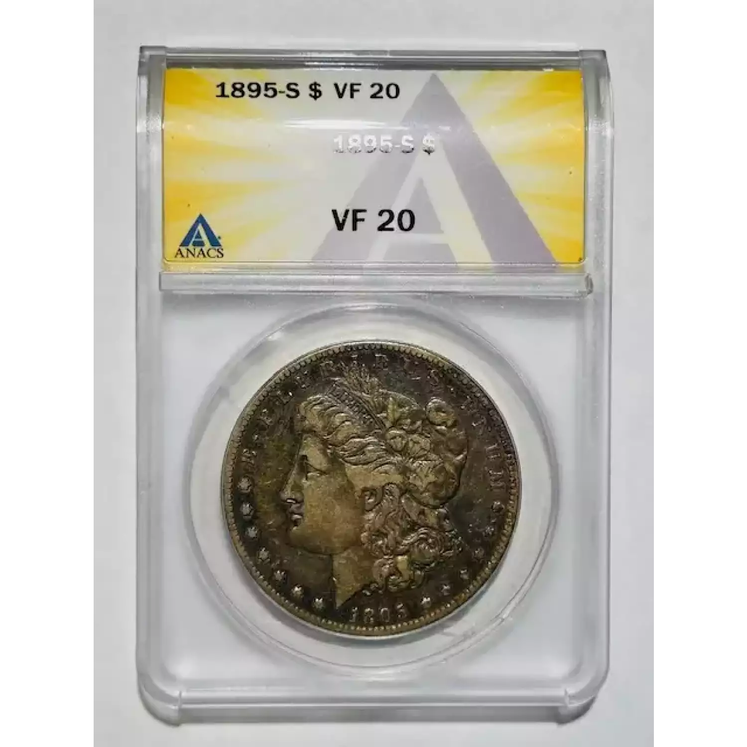 1895-S Morgan Silver Dollar ANACS VF-20 - Bob Paul Rare Coins