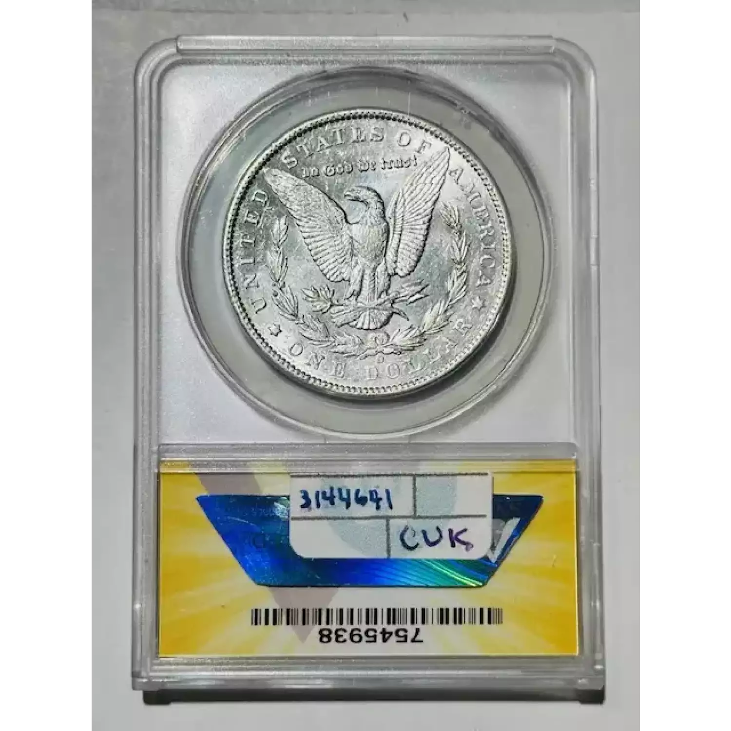 1894-O Morgan Silver Dollar ANACS AU-55 Sight White - Bob Paul Rare Coins