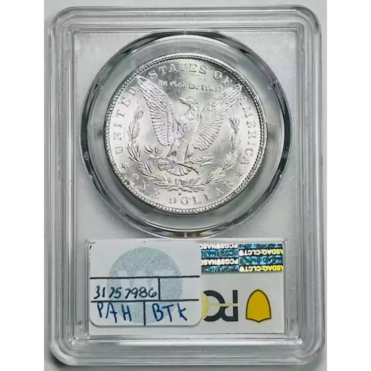 1891-S Morgan Silver Dollar PCGS MS-62 - Bob Paul Rare Coins