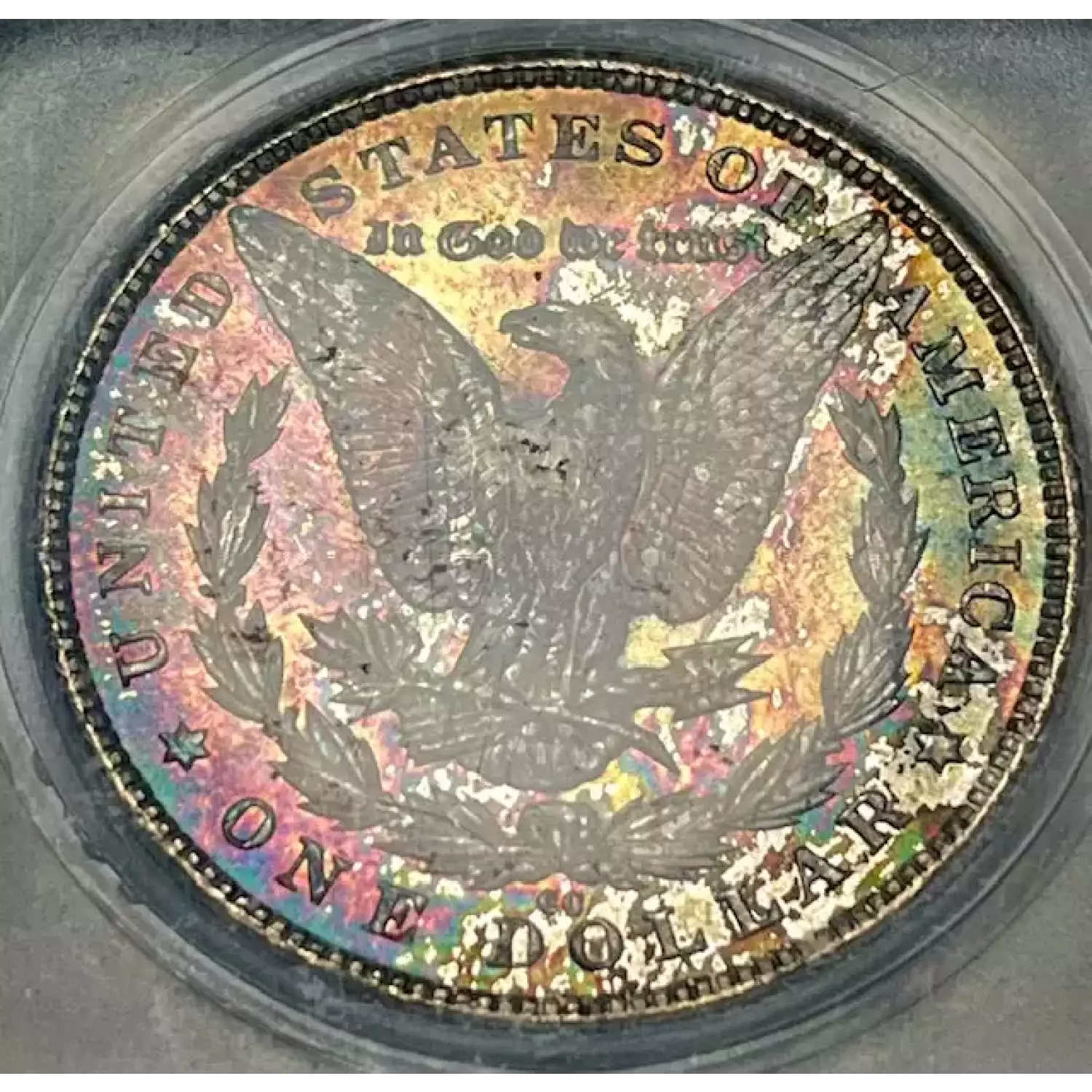 1883-CC Morgan Silver Dollar ICG MS-65 Pretty Color! - Bob Paul Rare Coins