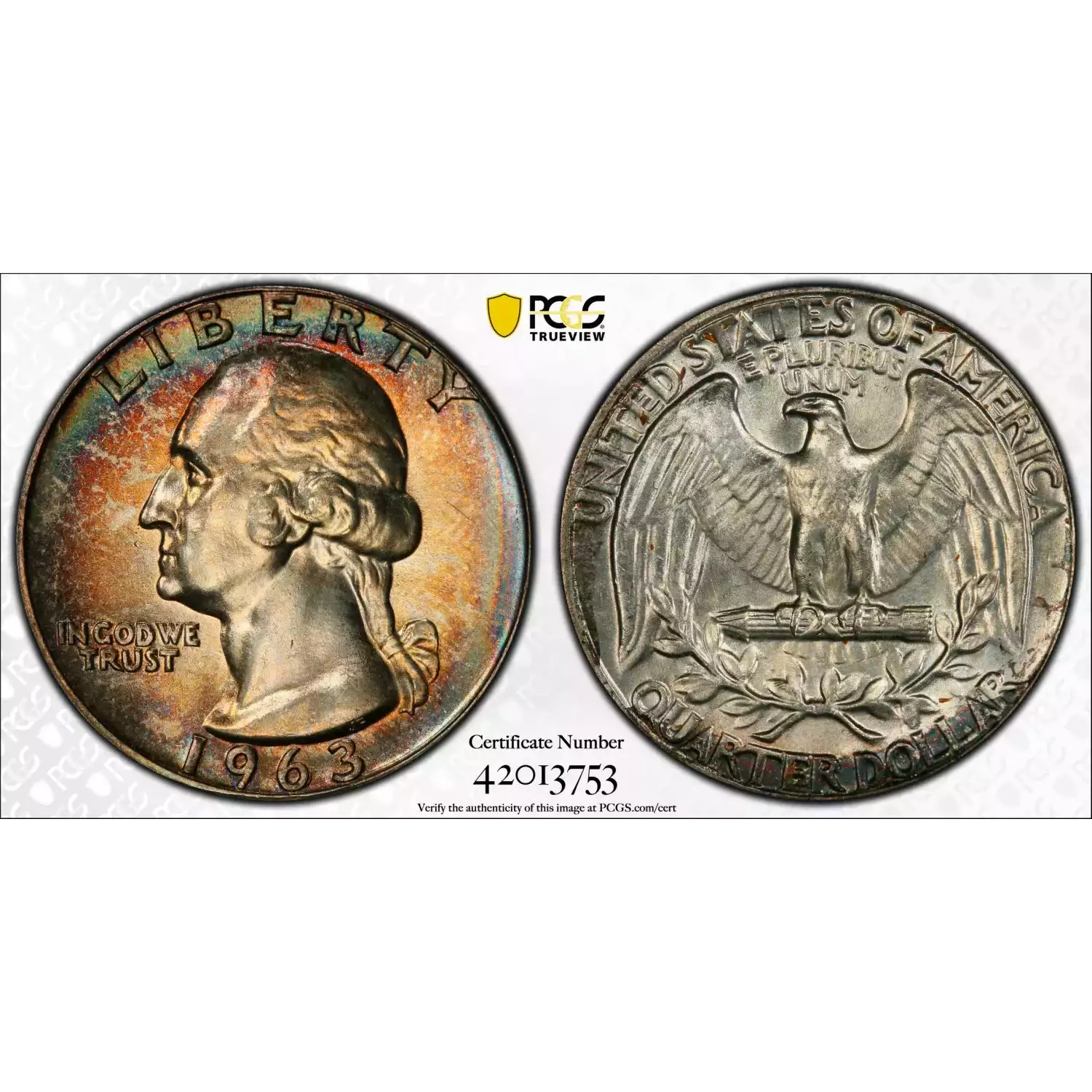 1963 Washington Quarter PCGS MS-65 DDO FS-103 - Bob Paul Rare Coins