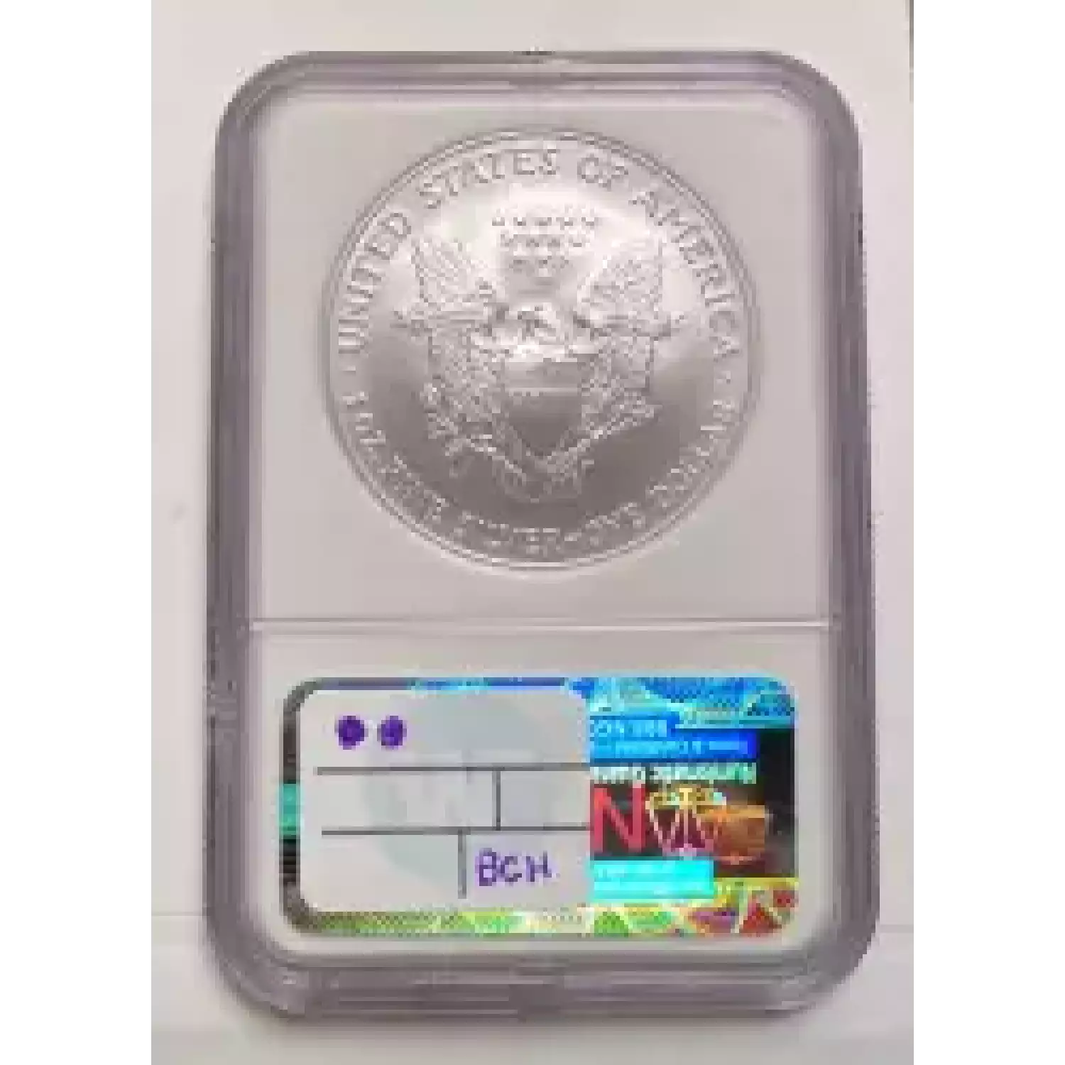 2006 Silver Eagles NGC MS-70 W BURNISHED SILVER EAGLE - Bob Paul Rare Coins