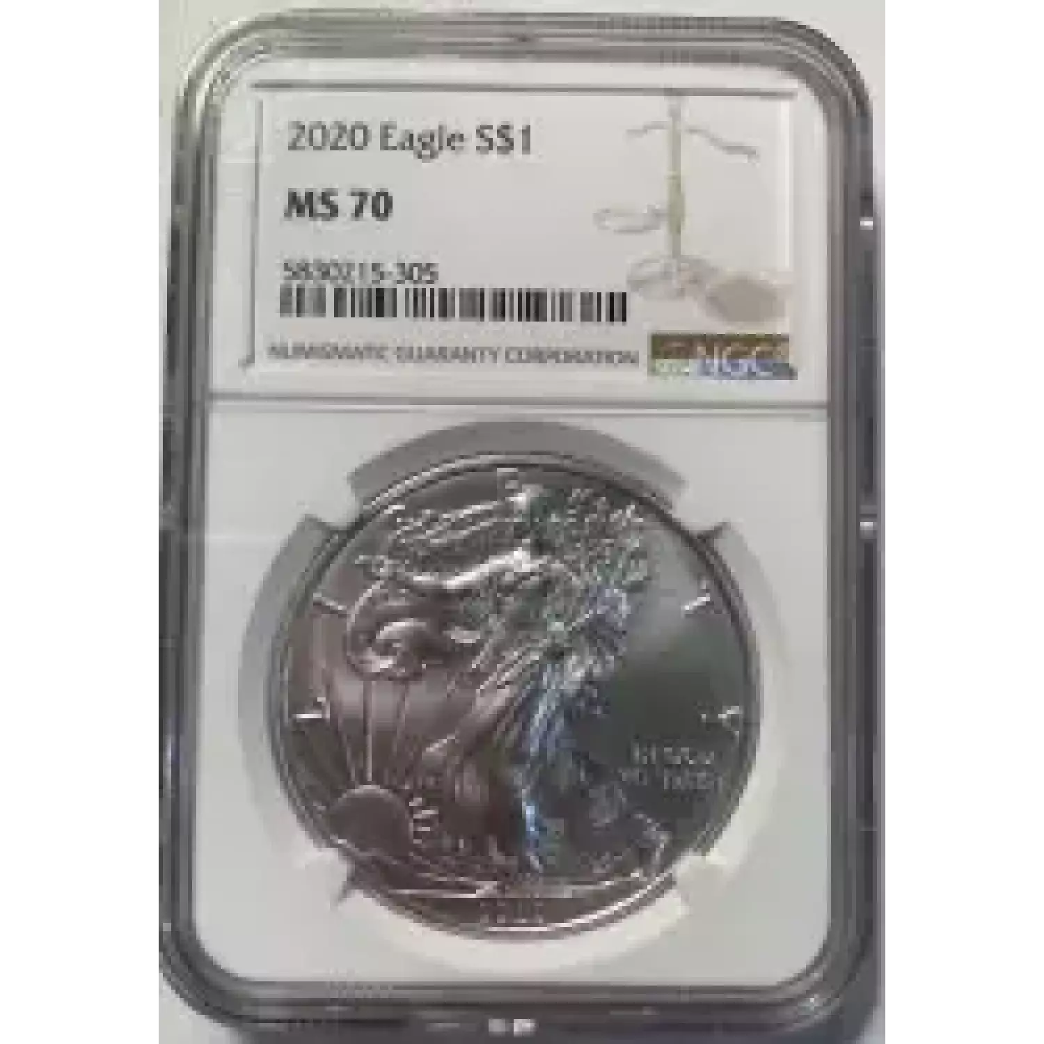 2020 Silver Eagles NGC MS-70 - Bob Paul Rare Coins