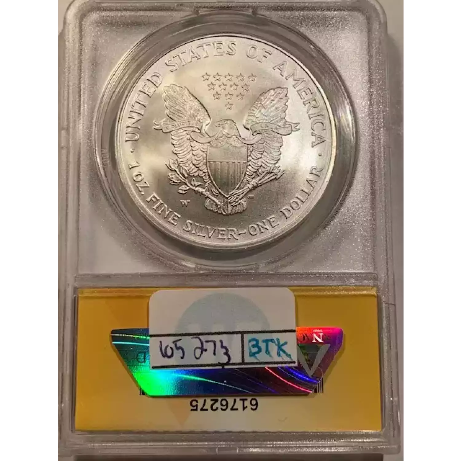 2006-W Silver Eagles ANACS MS-70 Satin Finish - Bob Paul Rare Coins