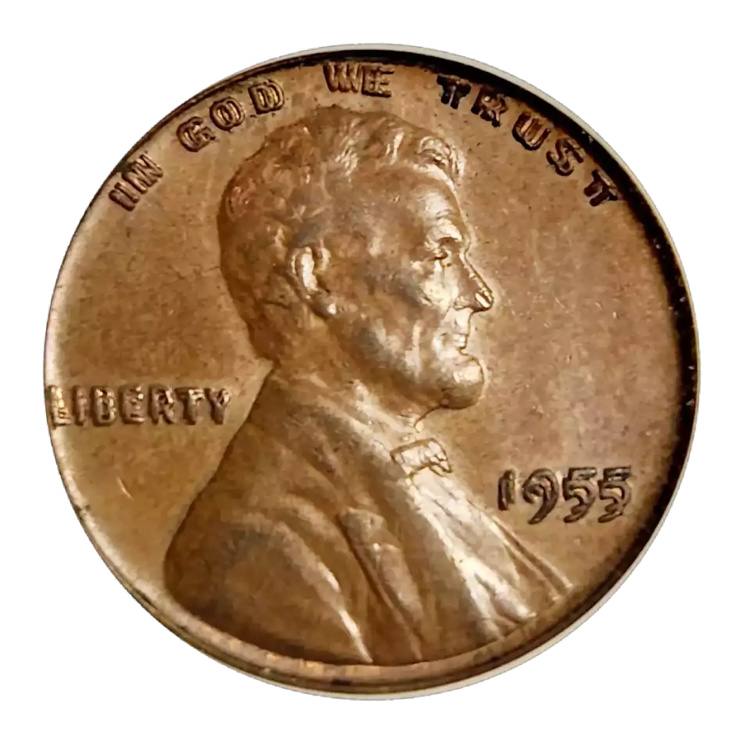 1955 Small Cents Lincoln, Wheat Ears Reverse ANACS AU-53 DDO - FS-101 - DIE 1 - Bob Paul Rare Coins