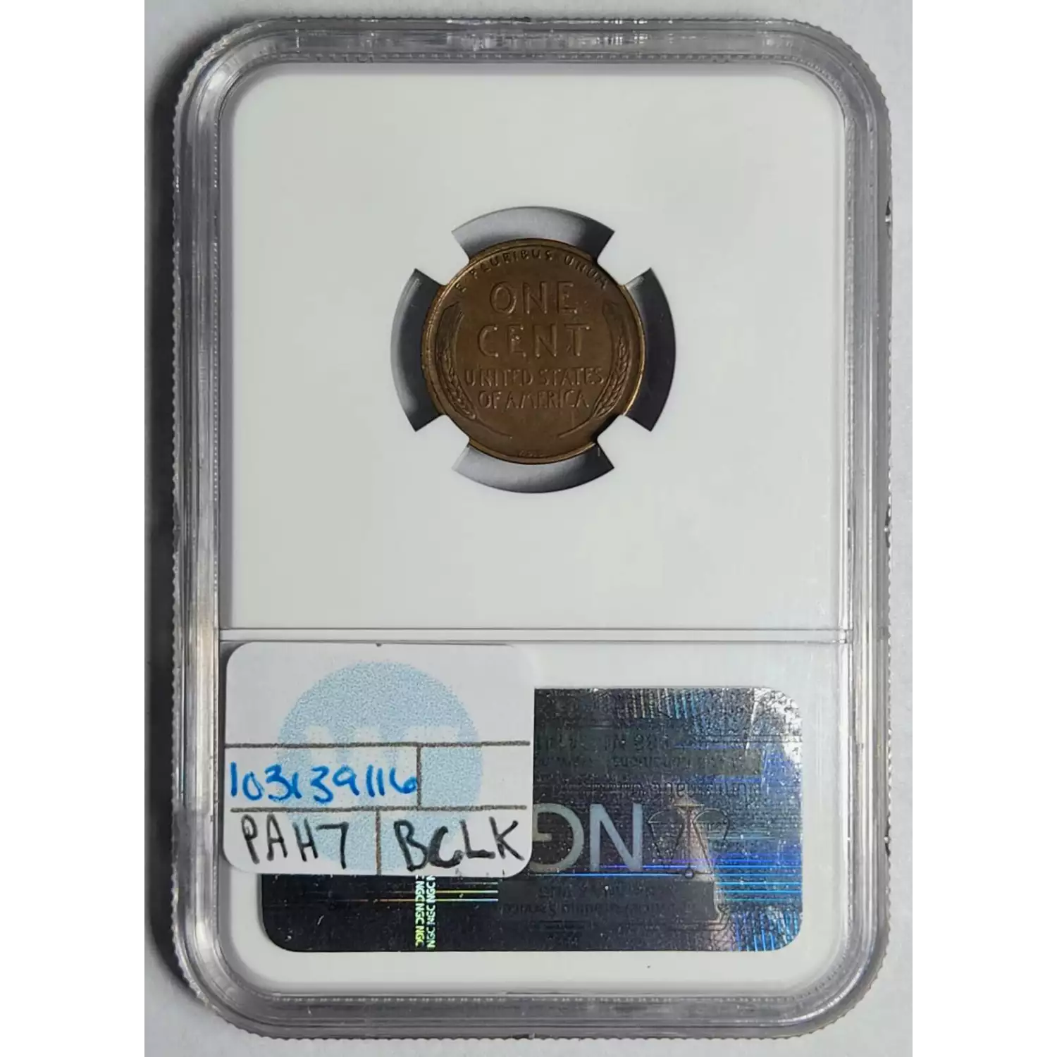 1909-S Small Cents Lincoln, Wheat Ears Reverse NGC XF-45 BN - Bob Paul Rare Coins