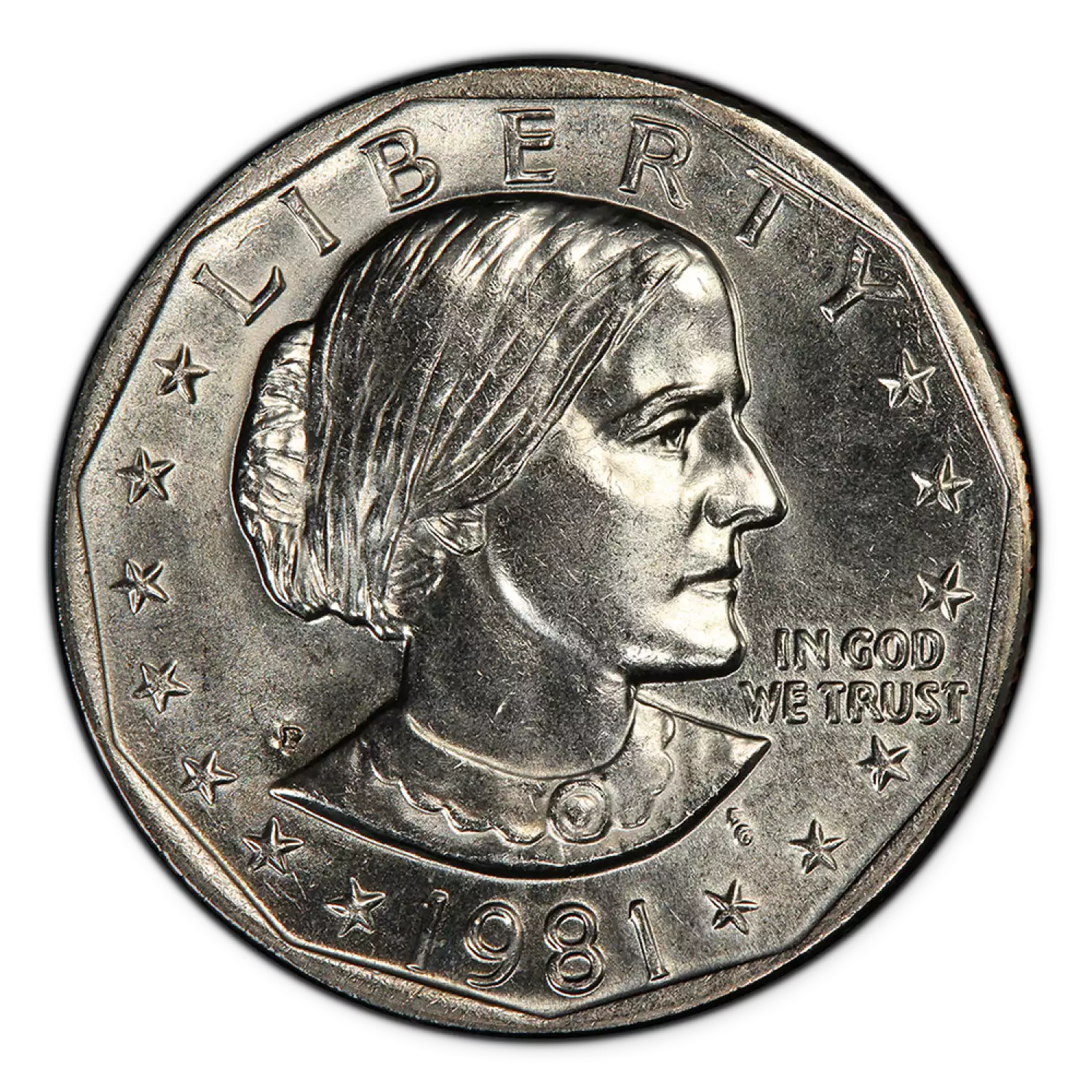Susan B. Anthony Dollar (1979 - 1999) - Circ - Bob Paul Rare Coins