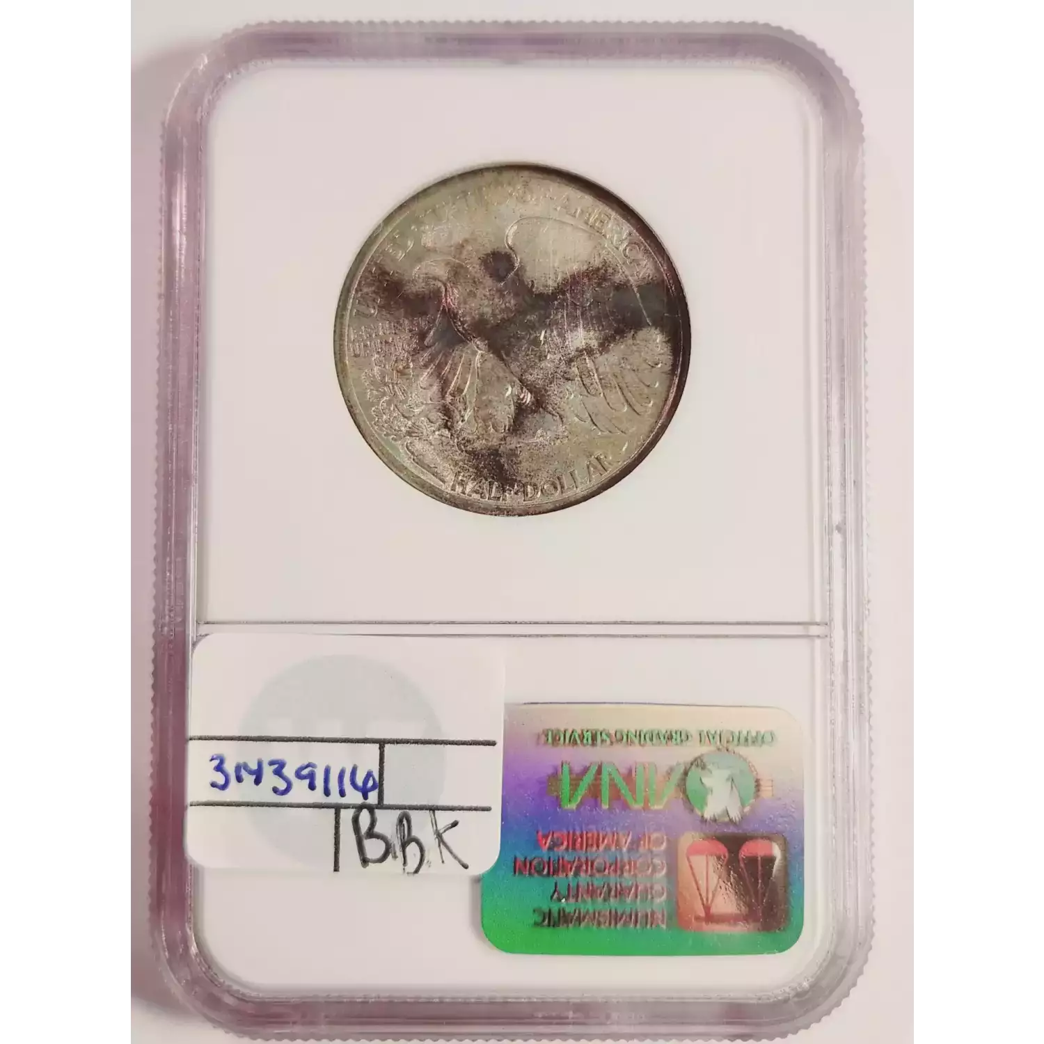 1943 NGC MS-65 NEVADA SILVER COLLECTION Walking Liberty Half Dollar ...
