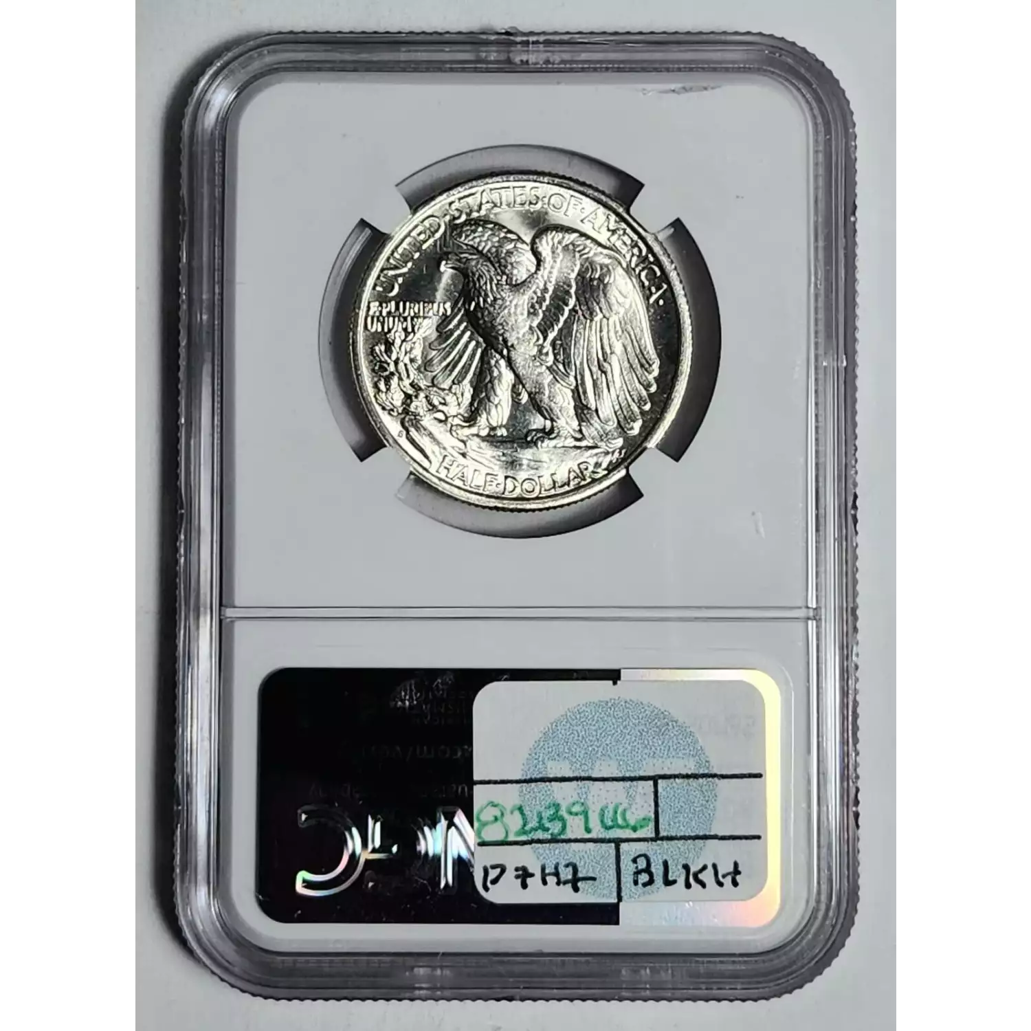 1940-S Walking Liberty Half Dollar NGC MS-66+ Sight White - Bob Paul Rare Coins